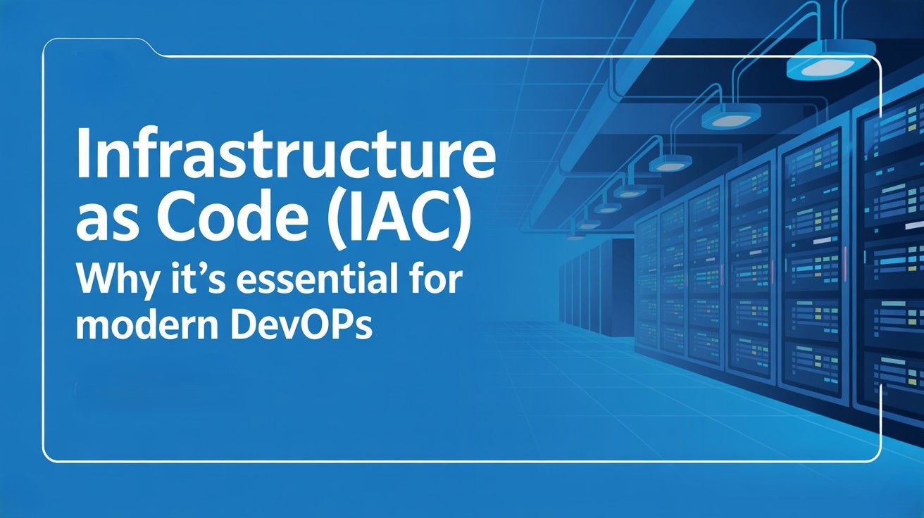 Infrastructure as Code (IaC): Why It’s Essential for Modern DevOps