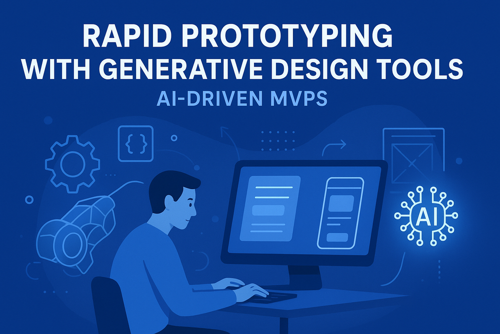 Rapid Prototyping with Generative Design Tools (AI-Driven MVPs)
