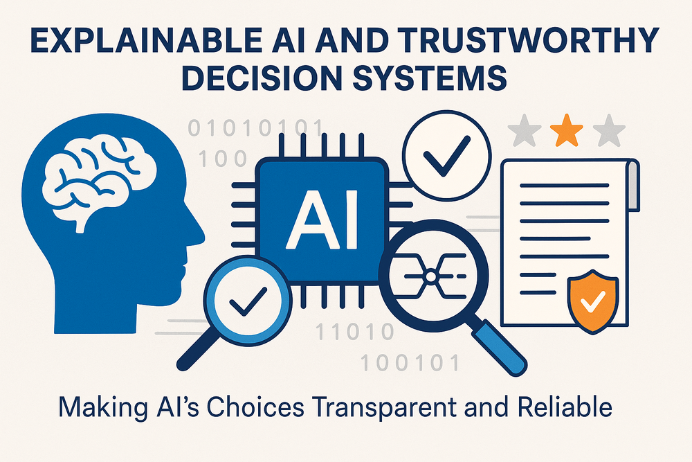 Explainable AI (XAI) and Trustworthy Decision Systems: Making AI’s Choices Transparent and Reliable